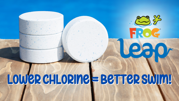 The Pool FROG System Lowers Pool's Chlorine